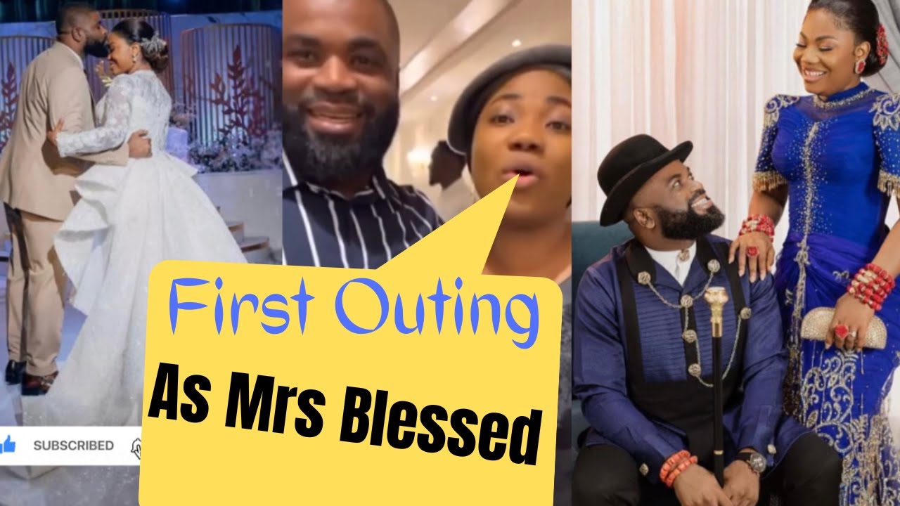 First Outing as Mrs Mercy Blessed After Releasing Her New Single Adding Blessed - YouTube