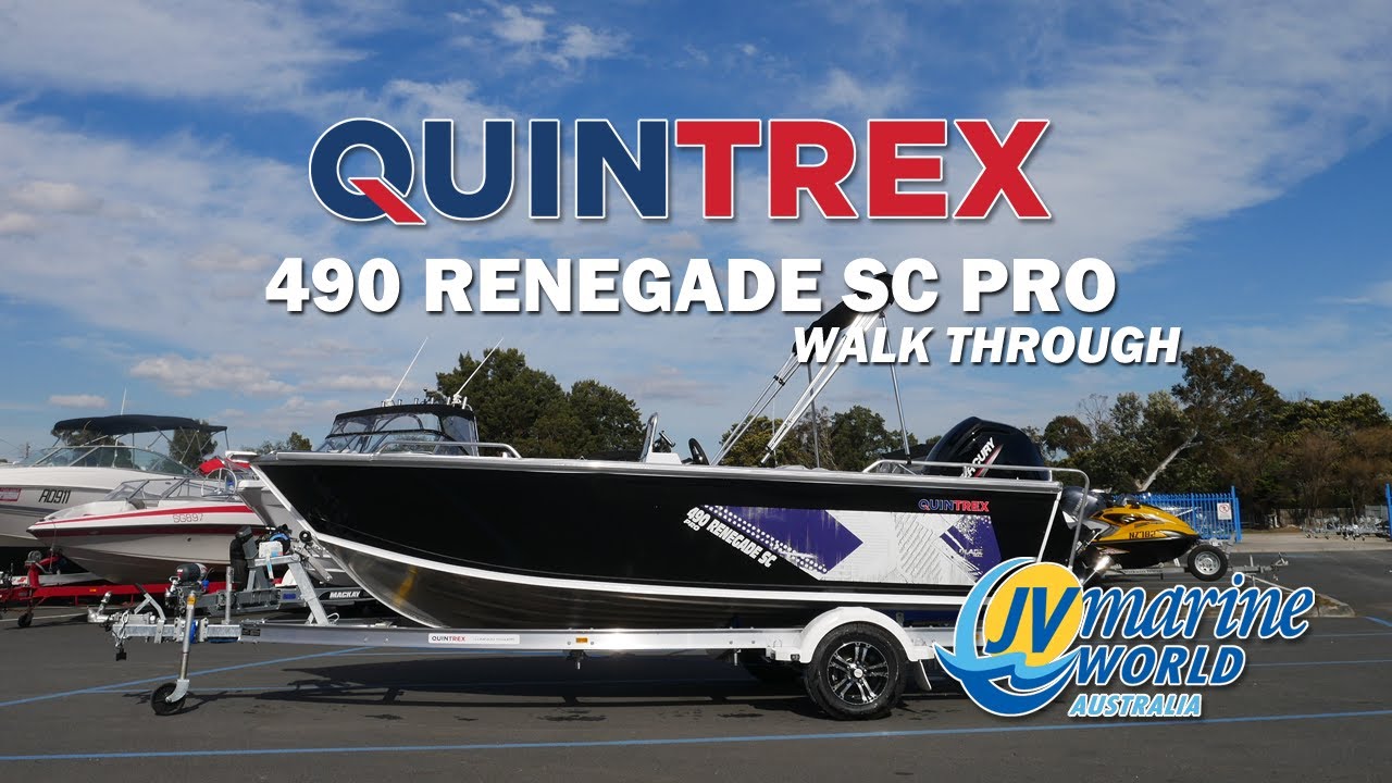 Quintrex 490 Renegade PRO - Walk Through Video - YouTube