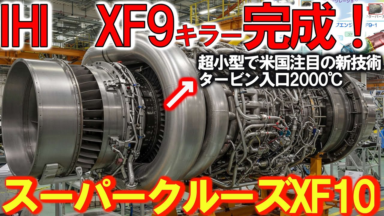 IHI社製XF9やっぱり取りにキタ英国！米国も驚愕の新技術が悪魔的＃オイルマネーも参加か？ - YouTube