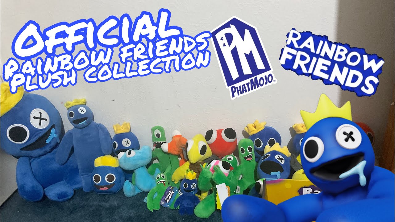 Official rainbow friends plush collection - YouTube