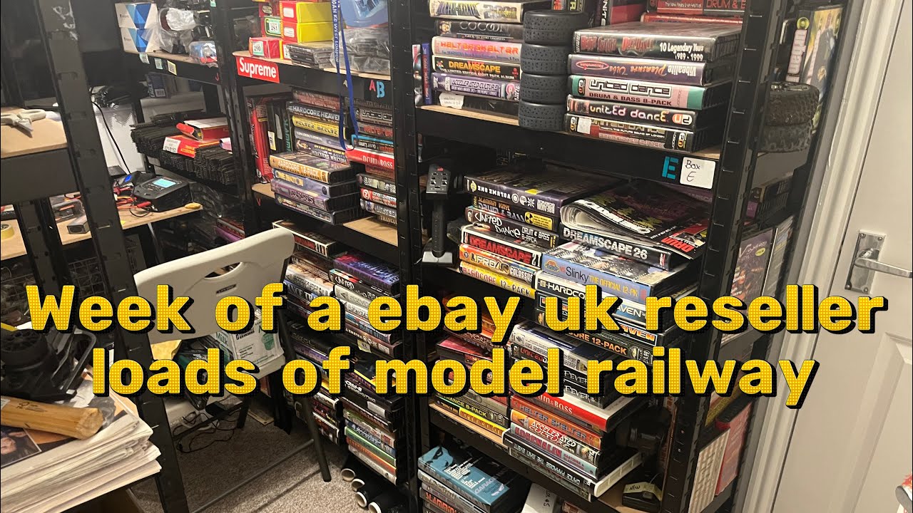 My week of eBay sales, uk reseller (part time) lots or model railway ...