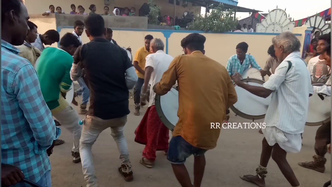 Village Pochamma Dappu Dance | Step 2 | పోచమ్మ డప్పు స్టెప్పులు-2 - YouTube