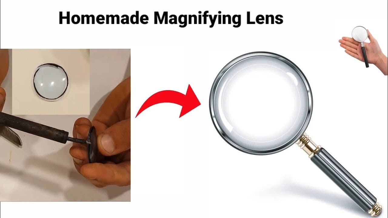 STOP Buying Expensive Lenses Make Your Own Magnifying Glass at Home ...