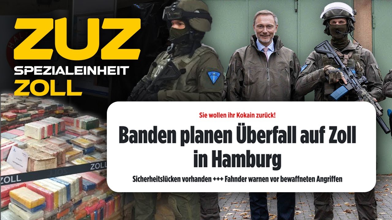 "40T KOKAIN?!" | ZUZ Beamter – Auswahlverfahren & Einsätze der Zentralen Unterstützungsgruppe ...