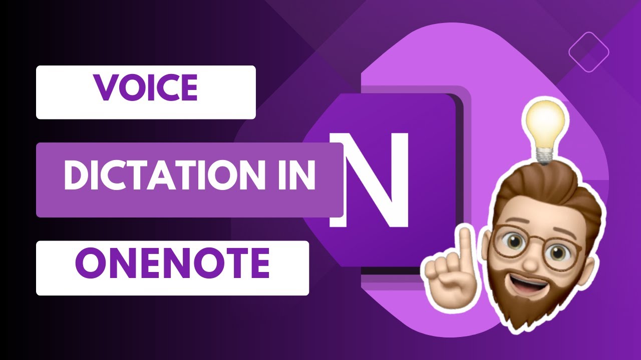Write Faster and More Efficiently with Voice Dictation in OneNote - YouTube