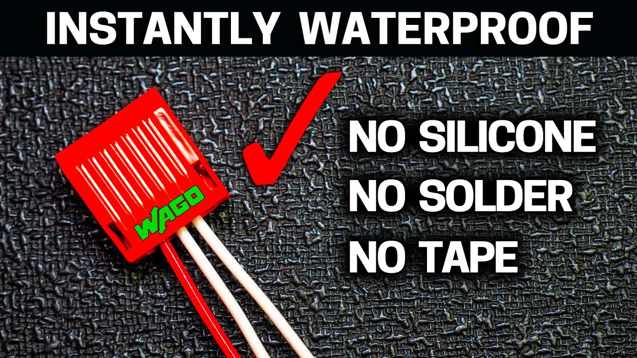 Wago Gelbox - Instant Waterproof High Voltage Connections - YouTube