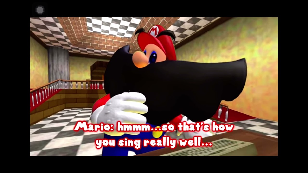 Mario s sing in a Washing machine - YouTube