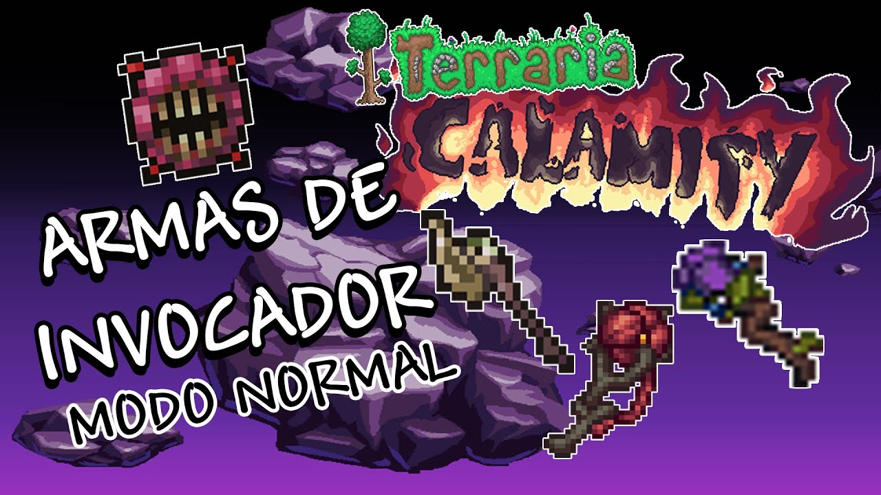 Terraria Calamity - TODAS las ARMAS de INVOCADOR del modo normal ...