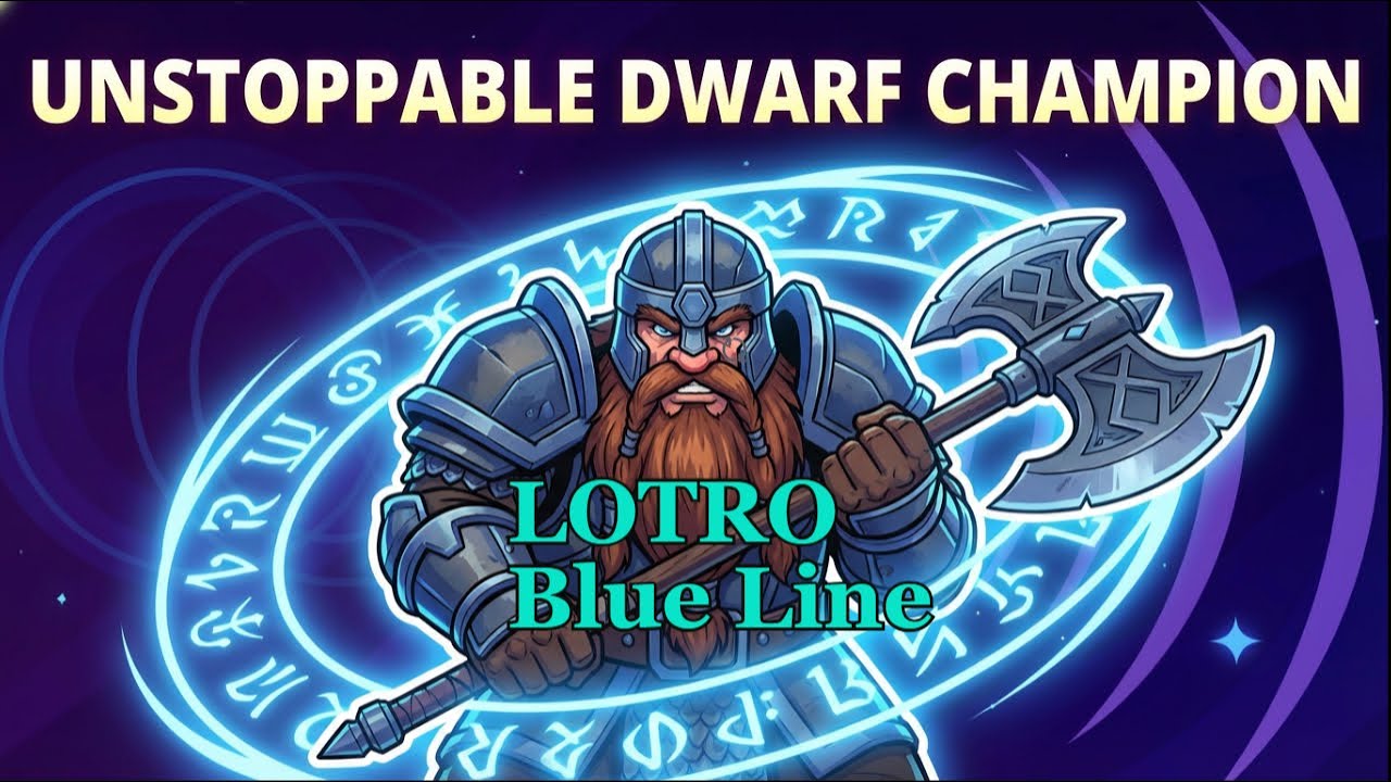 LOTRO: CHAMPION (blue line) LI's, Traits, Virtues, Combat and Rotation ...