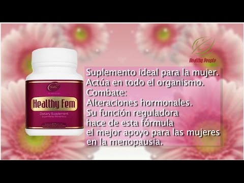 Menopausia Healthy People Presenta Healthy Fem - YouTube