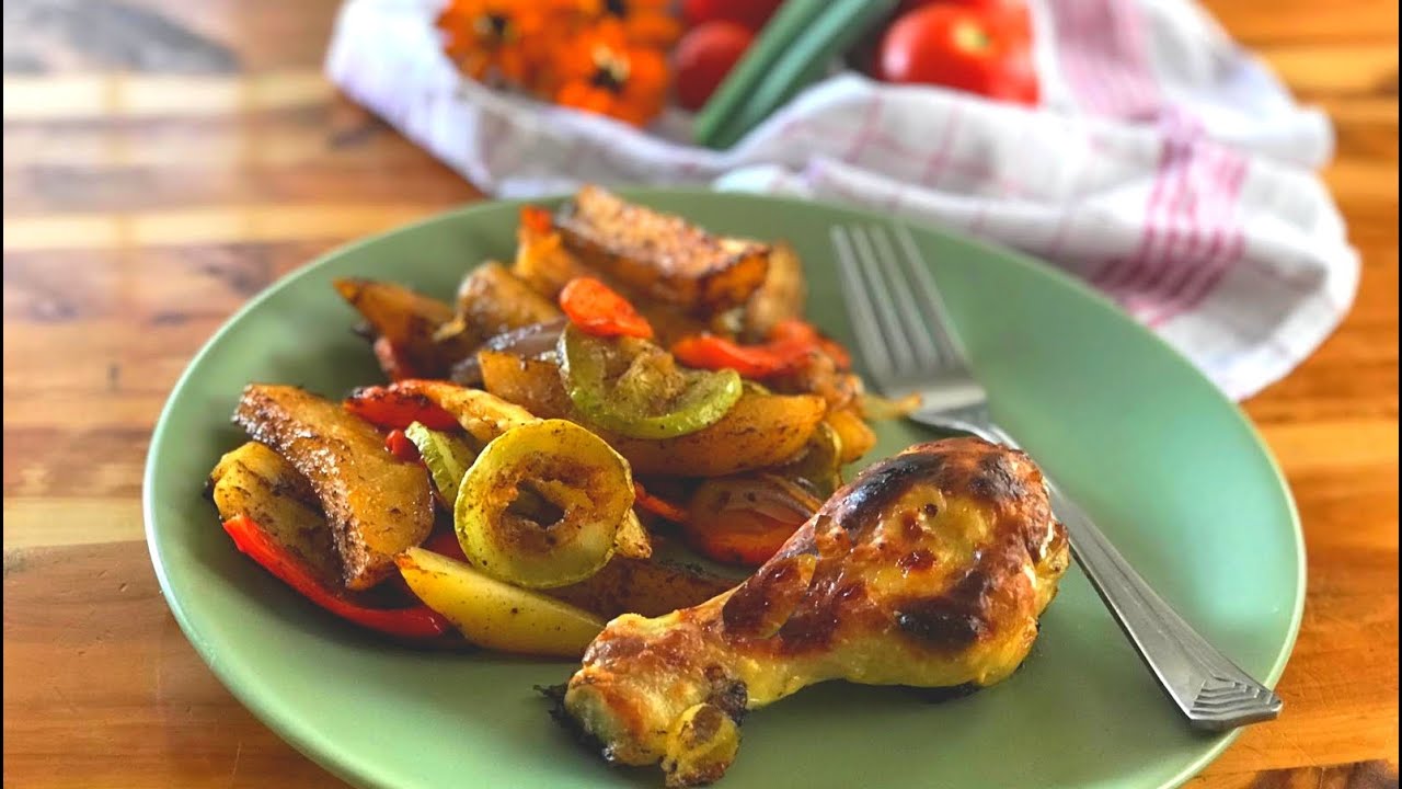 Patate me kofshë pule / Potato’s with chicken thighs - YouTube
