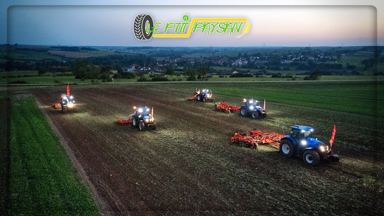 🔴🚜 SOIREE AF'TERRE KUHN 2023 - Tout le matériel de Travail du Sol ! I Groupe Ackermann 💪💨🔵 - YouTube