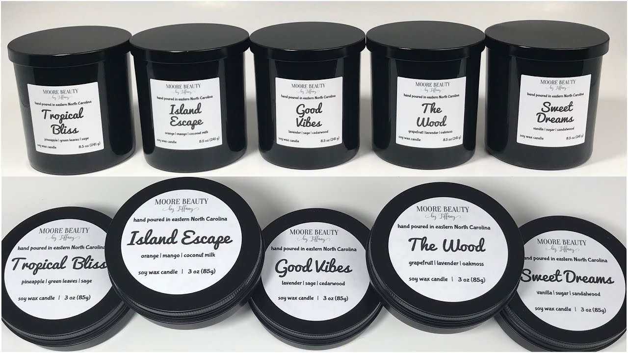 How I Make My Signature Collection Candles - YouTube
