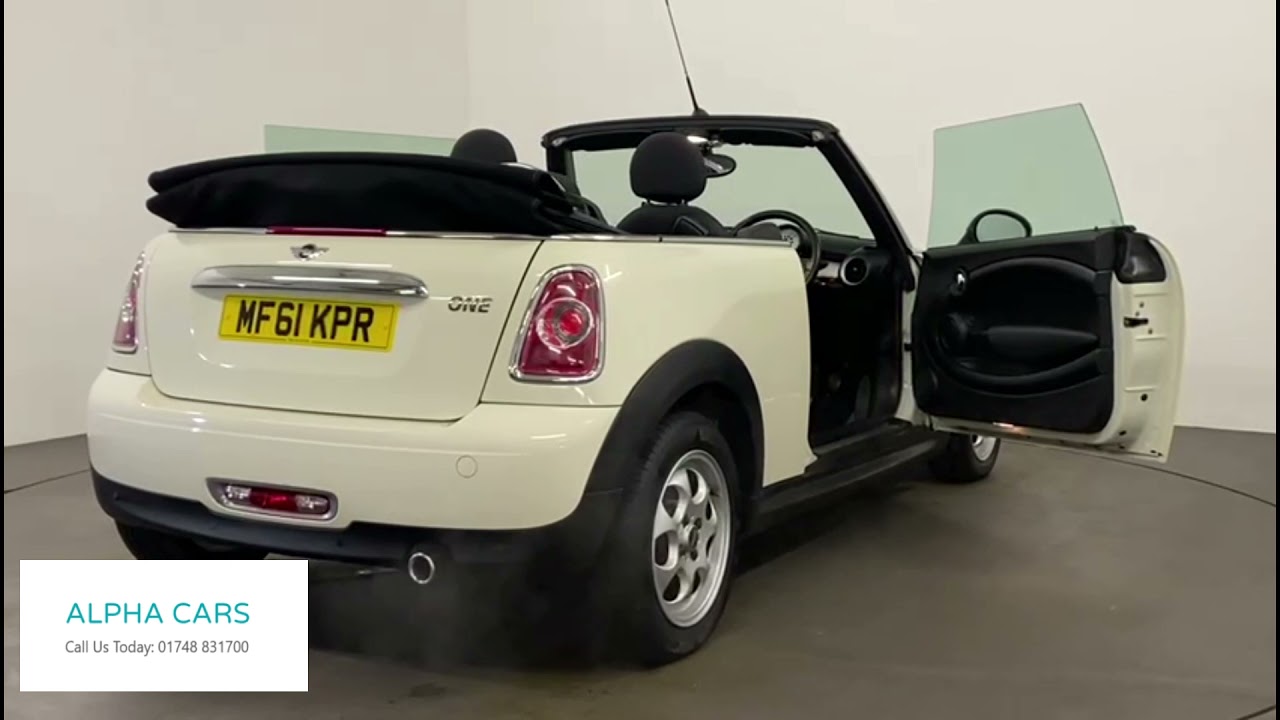 Cream Mini Convertible - YouTube