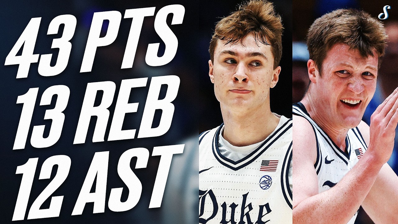 Cooper Flagg (21 PTS, 8 REB & 7 AST) & Kon Kon Knueppel (22 PTS & 5 AST ...