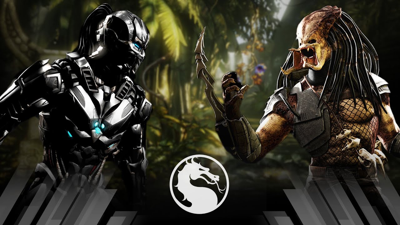 Mortal Kombat X - Triborg (Smoke) Vs Predator (Very Hard) - YouTube