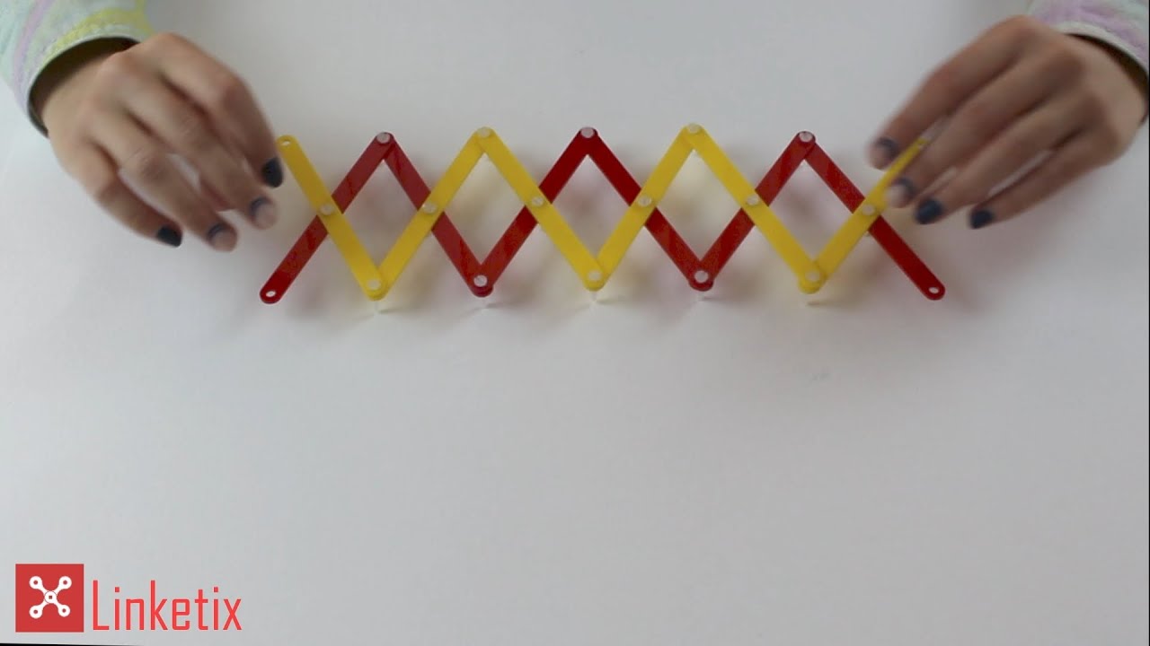 Simple Scissor Structure Mechanism - YouTube