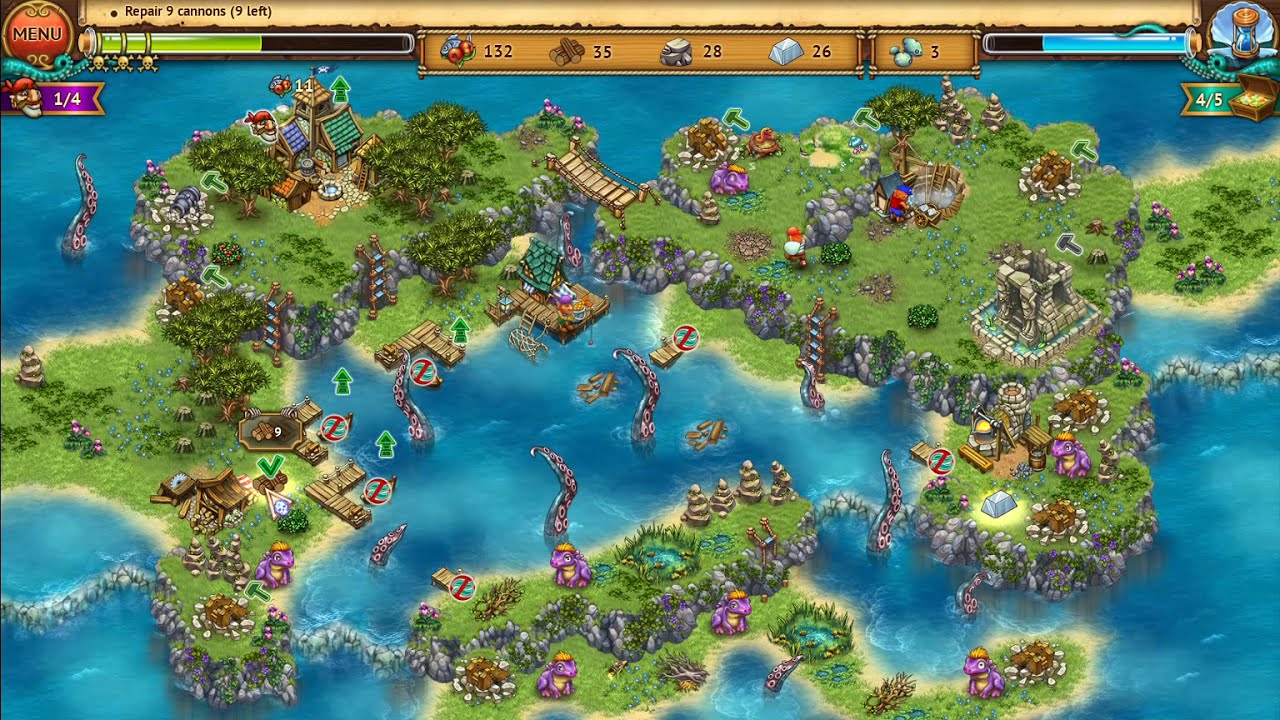Play Pirate Chronicles Level 3-9 with Gma - YouTube
