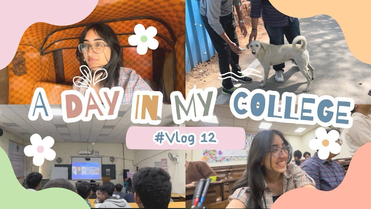 A DAY IN MY COLLEGE🧑‍🎓| fun with batchmates, attending classes,…. - YouTube