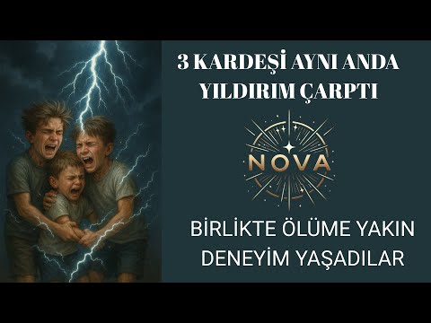 3 kardeş aynı anda ölüme yakın deneyim yaşadılar.