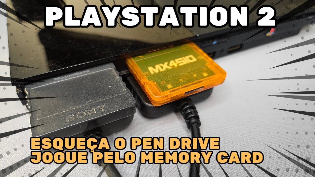 Como Rodar Jogos do PS2 com o MX4SIO - YouTube
