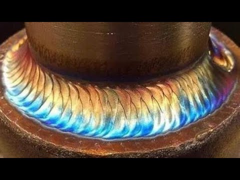 Fish scale welding method 20221102 - YouTube