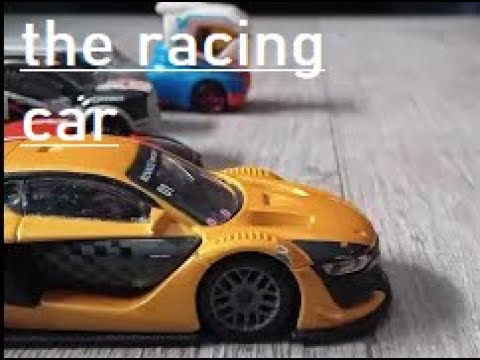 The racing car (Stop motion) - YouTube