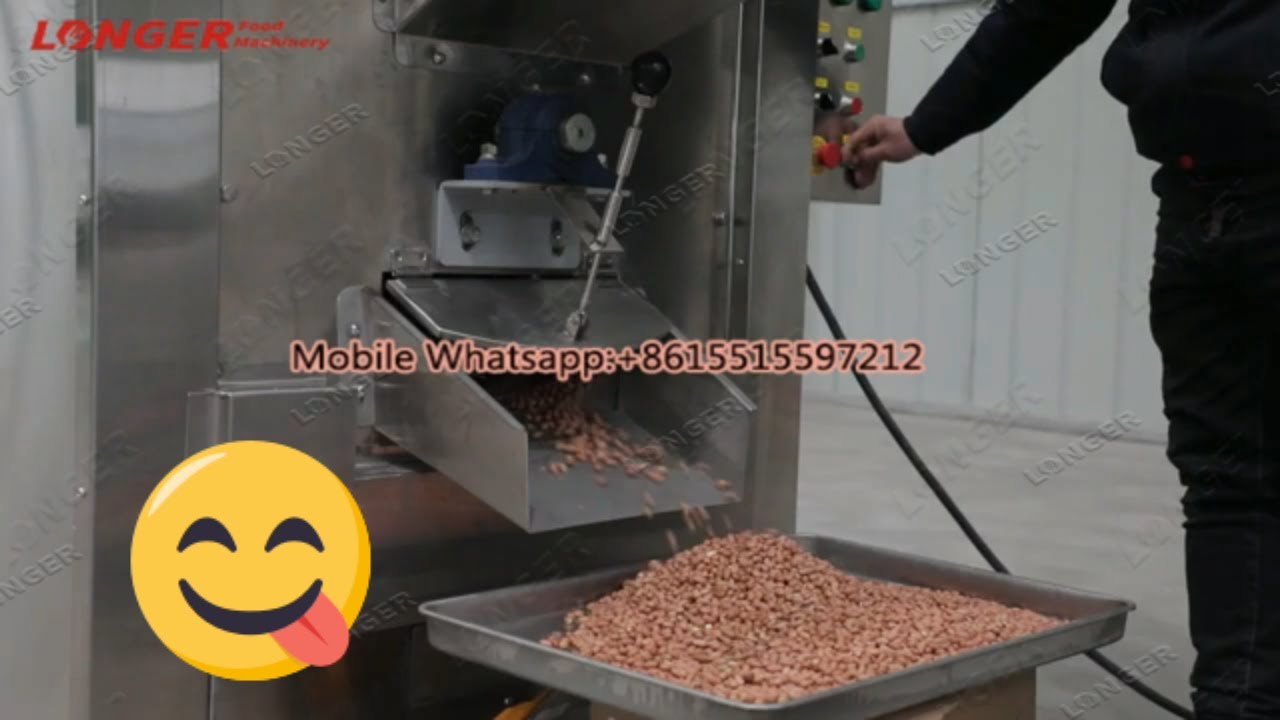 Small Scale Peanut Roasting Machine Manufacturer in China - YouTube