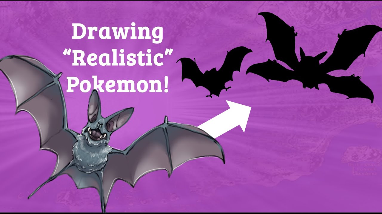 I Drew a Real life versions of Zubat, Golbat, and Crobat The Realistic ...
