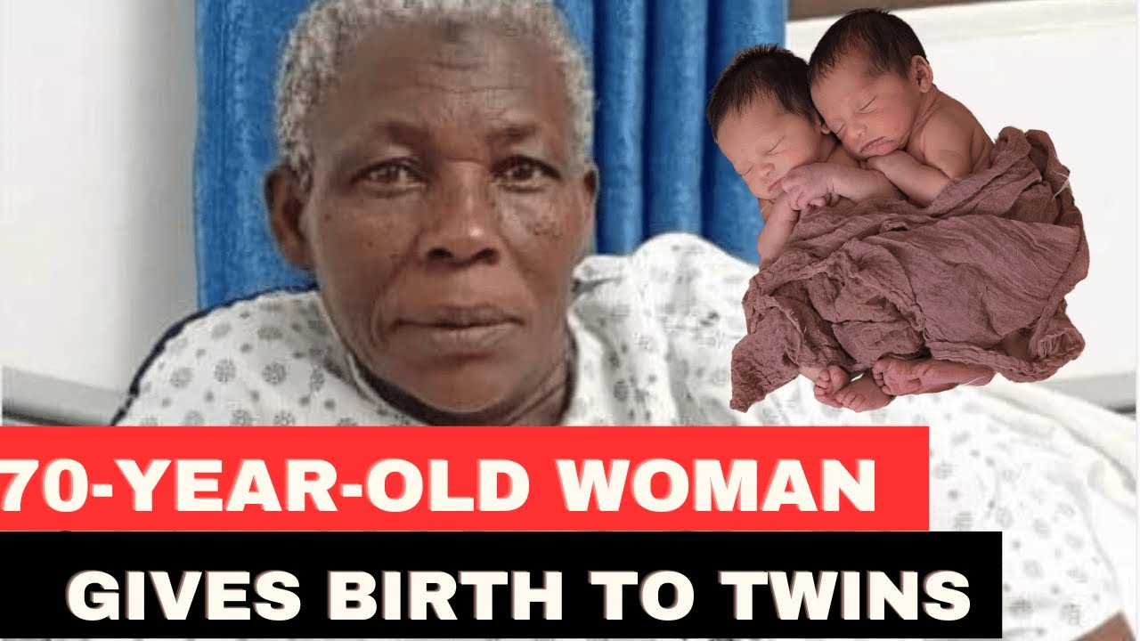 70 Year Old Woman Gives Birth To Twins In Uganda Youtube