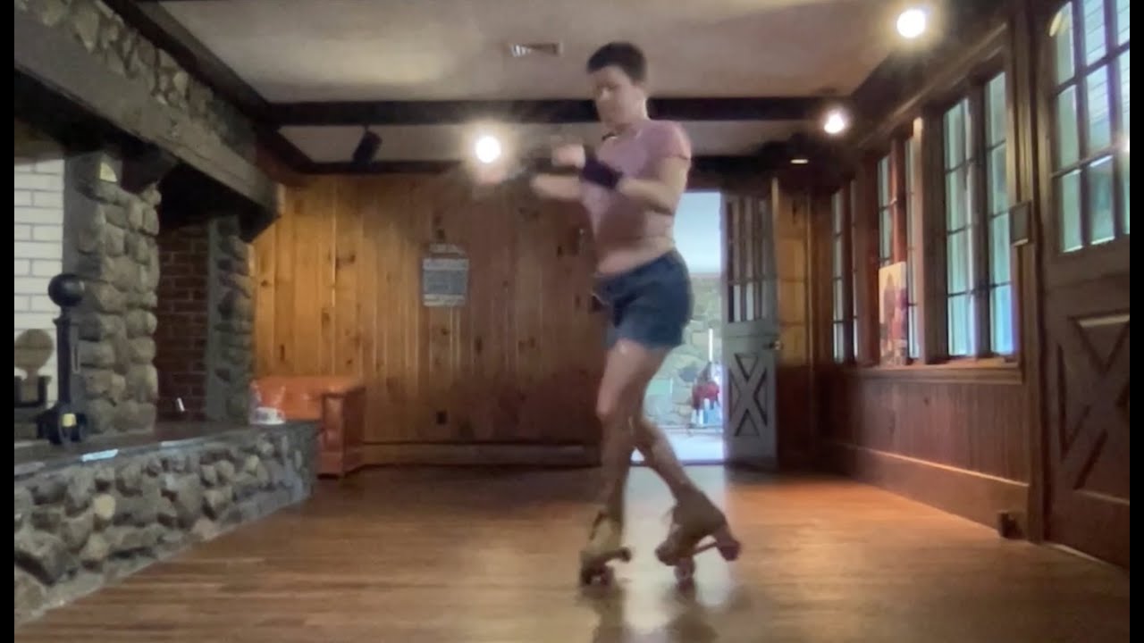 Corkscrew Practice #rollerskating - YouTube