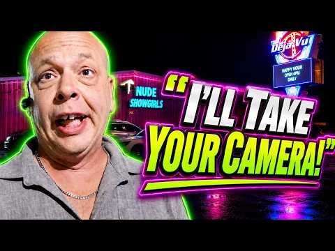 UNHINGED Man TRIES to TAKE My Camera at Strip Club!!