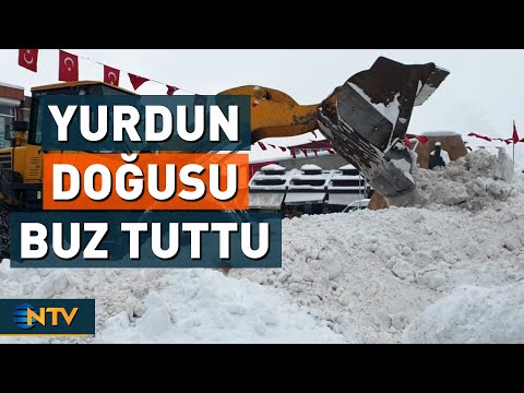 Termometreler -25 Dereceyi Gördü: Sokağa Çıkmak İçin Tam 8 Kat Giyiniyorlar! | NTV