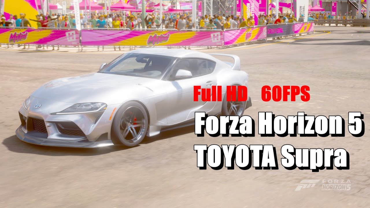 [Forza Horizon5] TOYOTA Supra FHD - YouTube