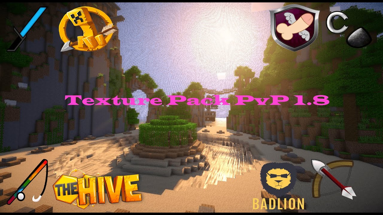 New Super Texture pack PvP (1.8, Low fire, more fps.) MCSG - YouTube