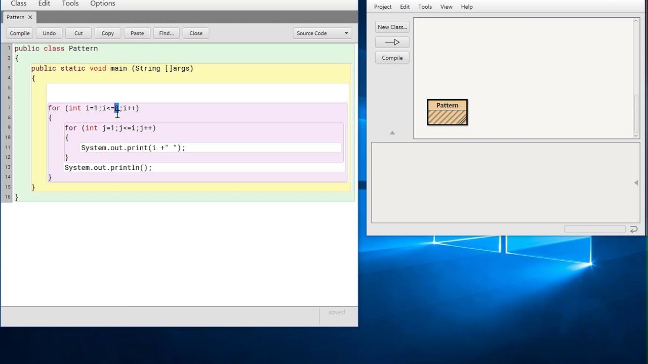 CS140 nested for شرح - YouTube