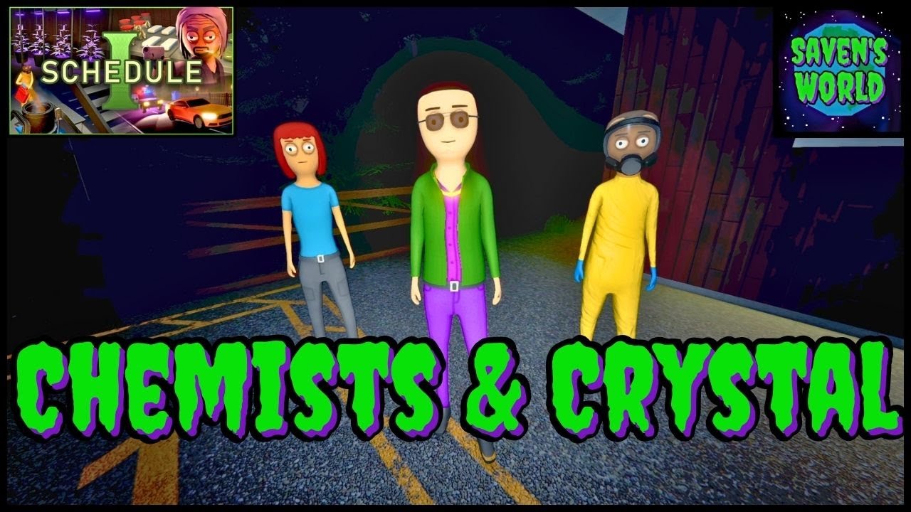 Chemists And Crystal - Schedule 1 - How Much Can One Chemist Produce? - YouTube
