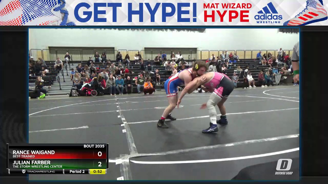 High School (11th - 12th Grade) 132 Julian Farber The Storm Wrestling ...