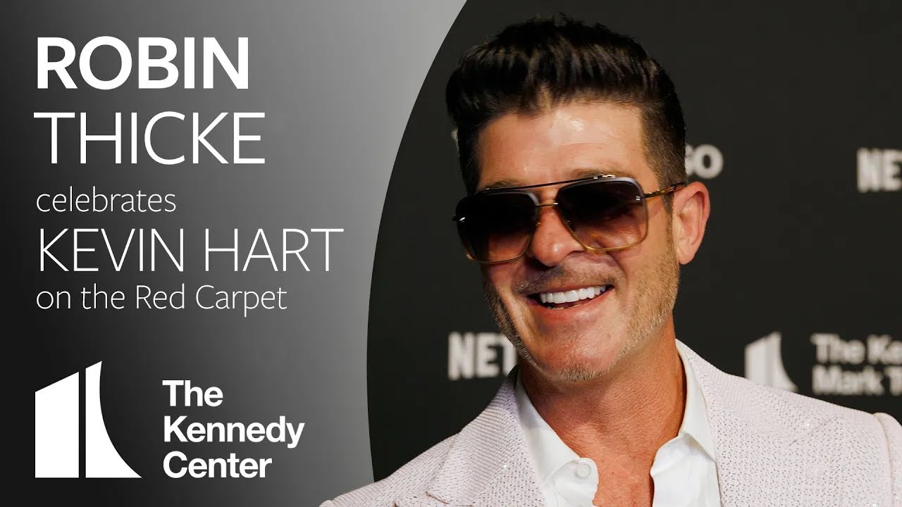 Robin Thicke - Kevin Hart is Unstoppable | 2024 Mark Twain Prize - YouTube