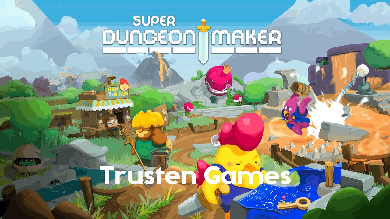 Trusten Games SUPER DUNGEON MAKER - Sandbox Dungeon Builder! - YouTube