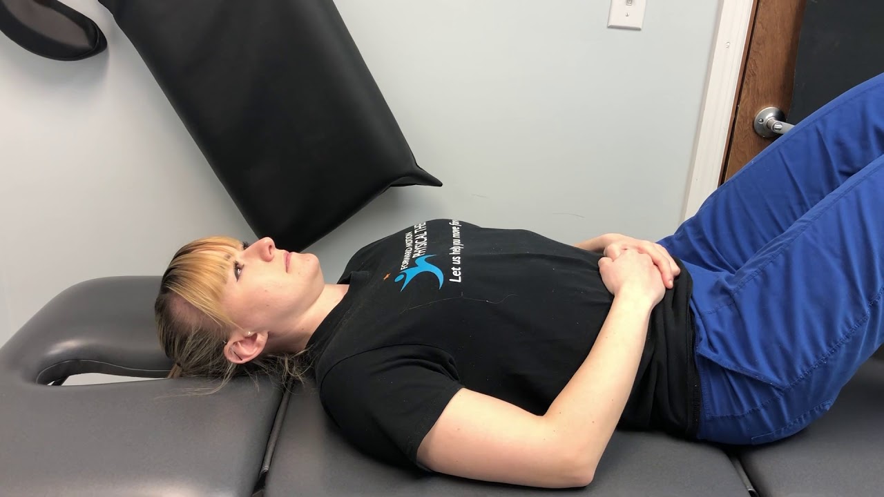 Supine Cervical Retraction - YouTube