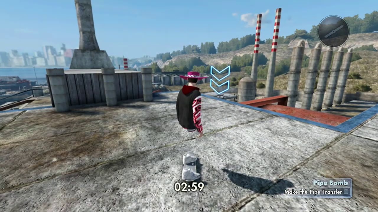 Skate 3 first try transfer pipe - YouTube