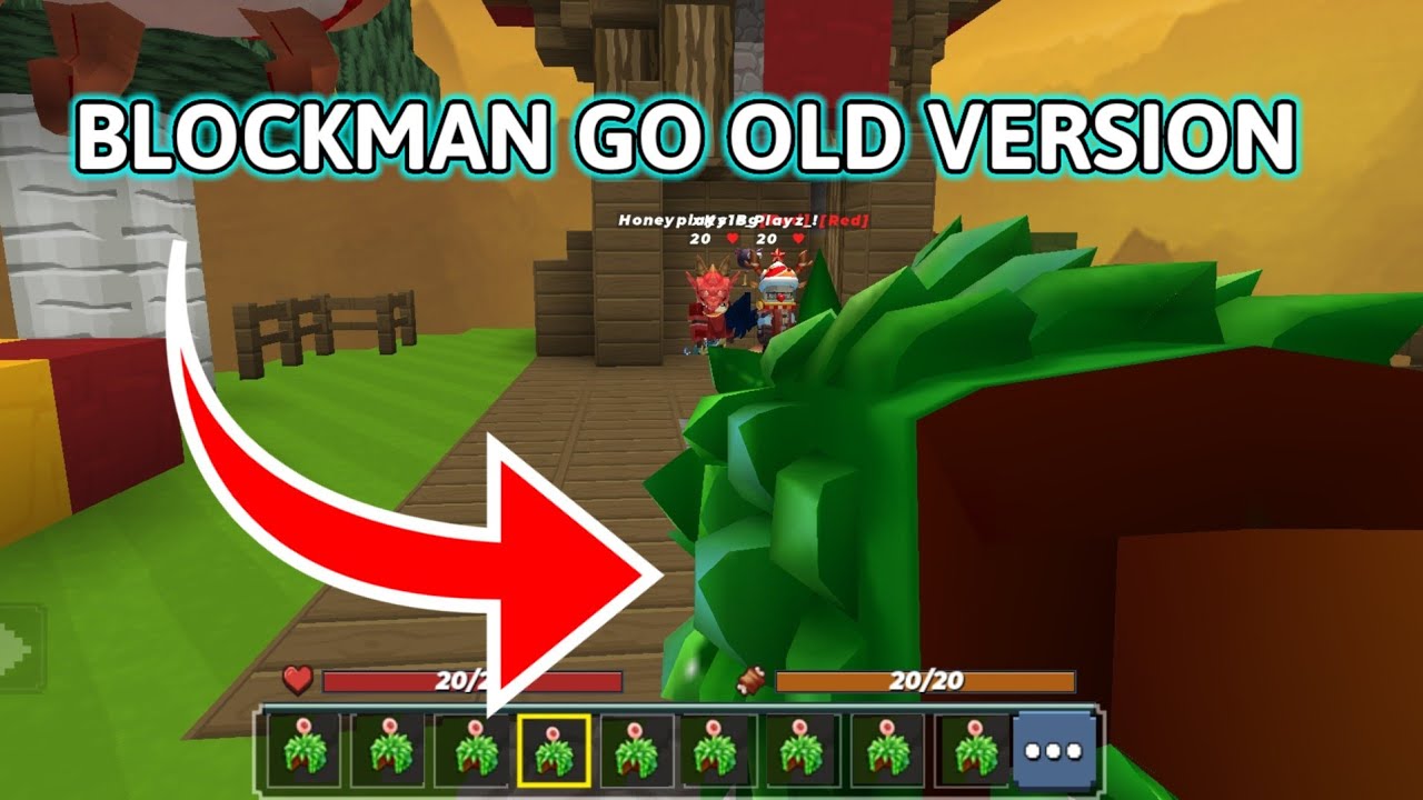 I ENTERED BLOCKMAN GO BEDWARS OLD VERSION AND FOUND THIS! - YouTube