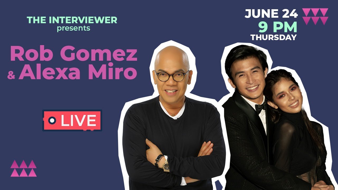 The Interviewer Presents: Rob Gomez and Alexa Miro (A Girl + A Guy ...