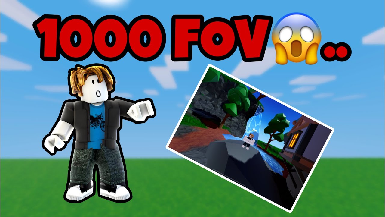 I HAD 1000 FOV IN ROBLOX BEDWARS!😱😶 | Roblox Bedwars - YouTube