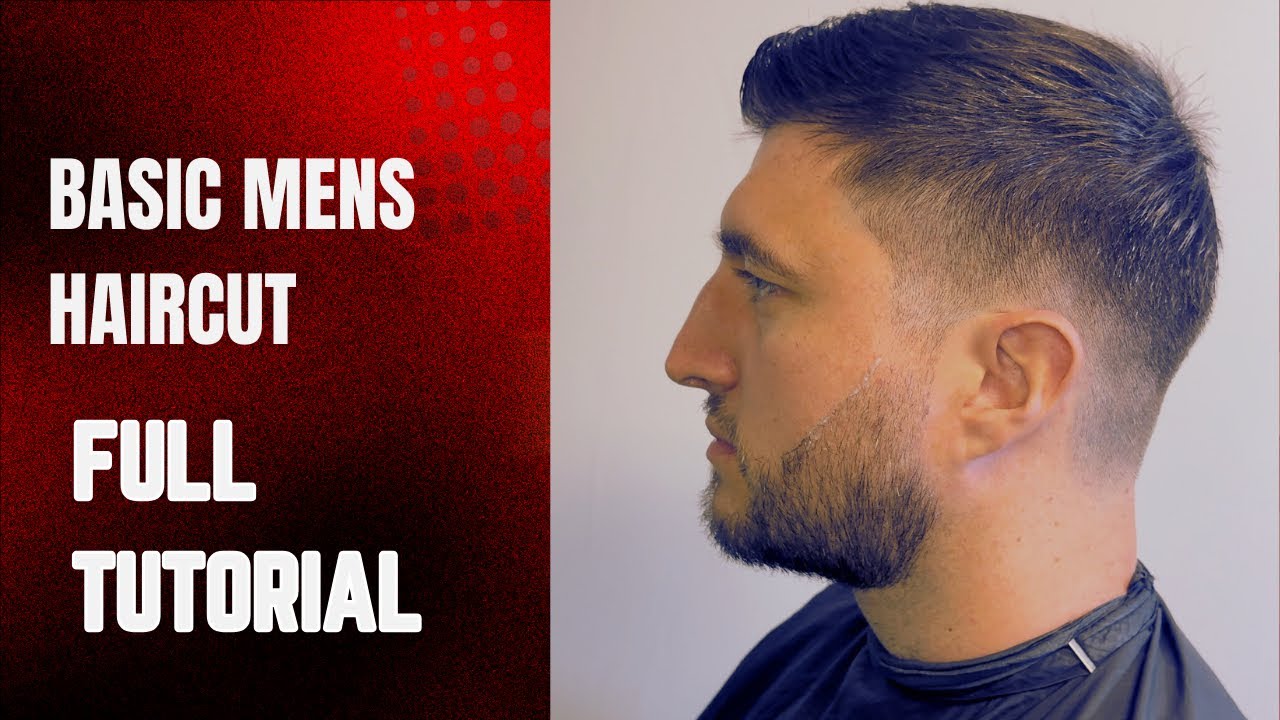 Basic Mens Haircut | Full tutorial l Step by step - YouTube