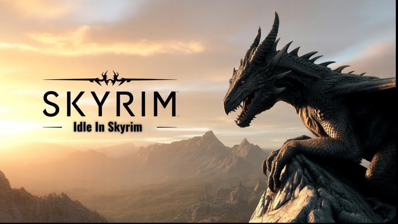 LIVE (Portrait) IDLE IN SKYRIM. BEAUTY & THE BEAST THE SEA OF GHOSTS ...