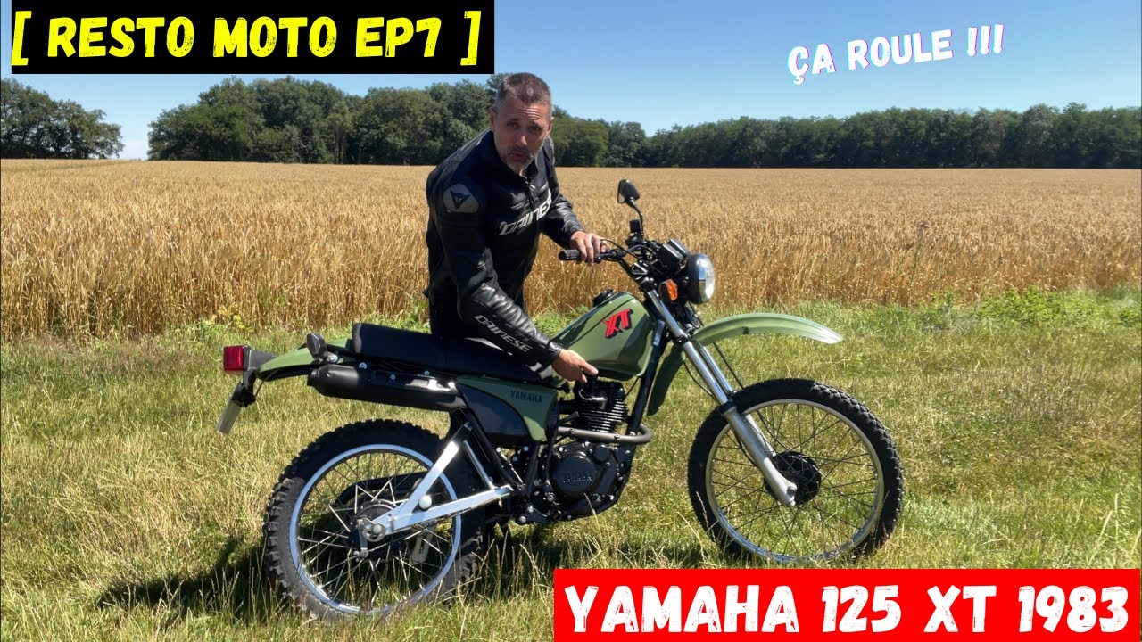 [RESTO MOTO EP7] YAMAHA 125 XT 12v - 1983: la remise en route et l’essai! - YouTube