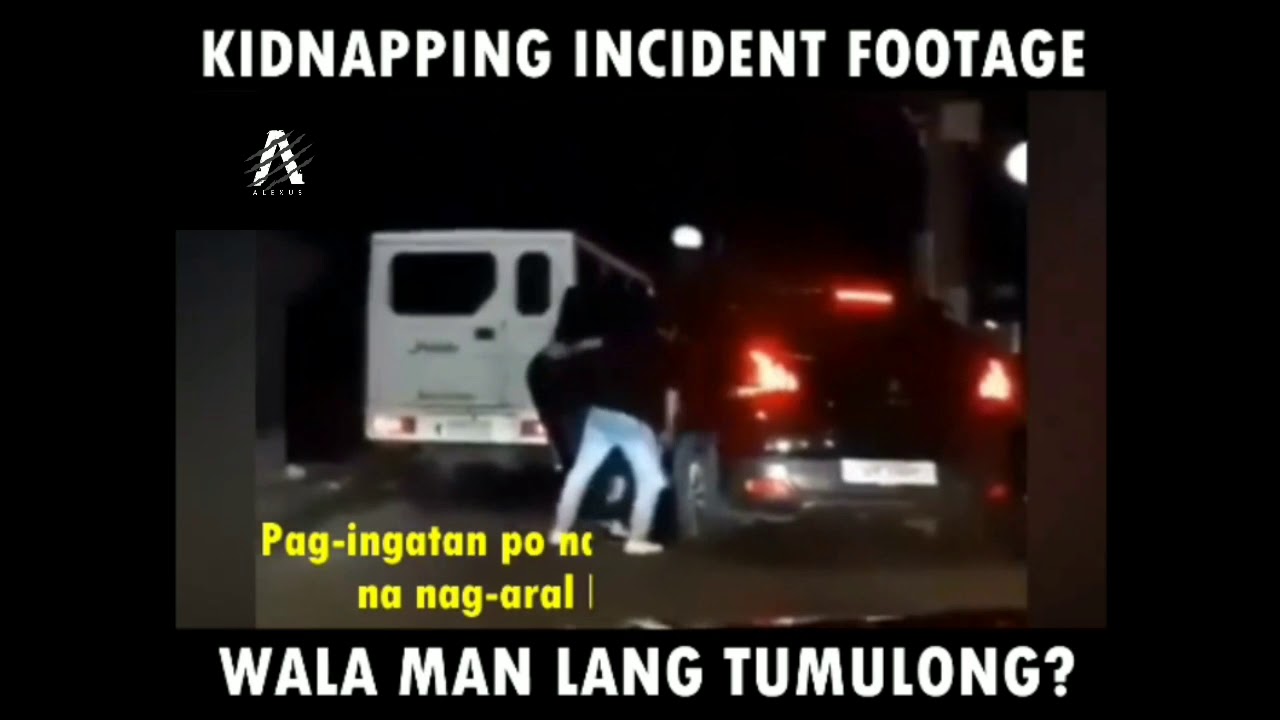 VIRAL: KIDNAPPING INCIDENT IN THE PHILIPPINES CAUGHT ON CAM! - YouTube