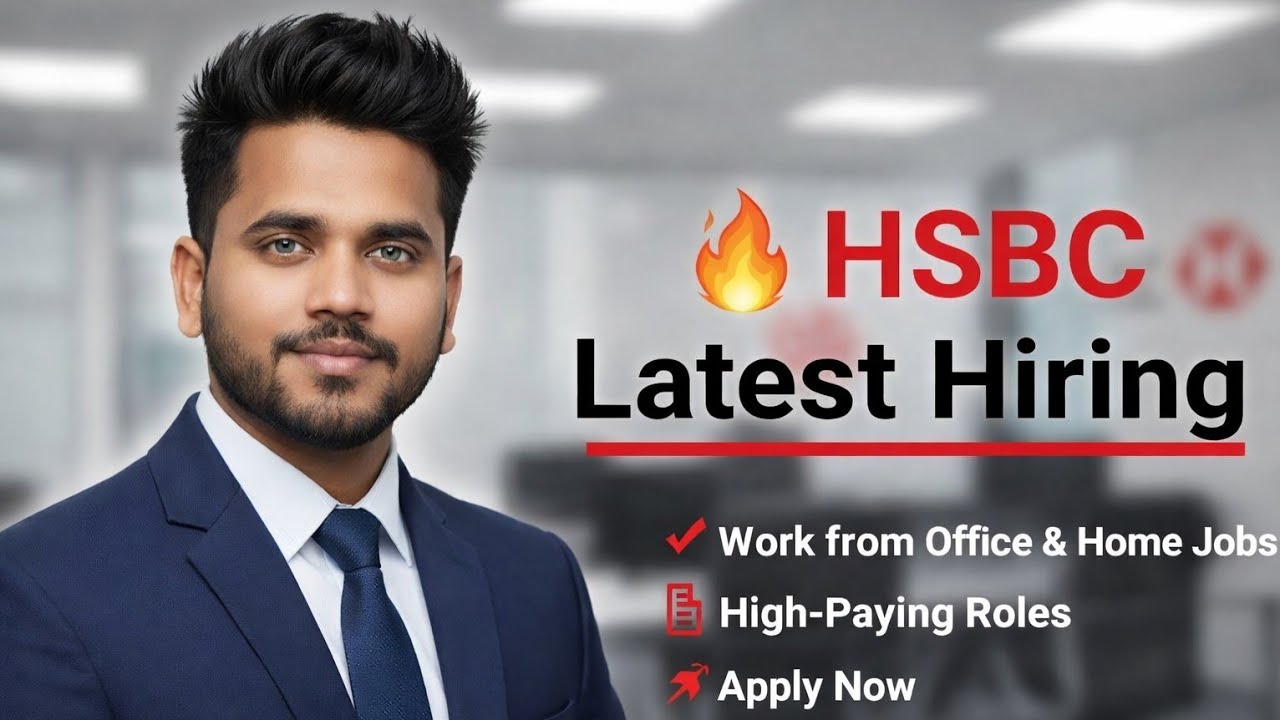 HSBC Direct hiring Started || Latest hybrid jobs || HSBC.... - YouTube